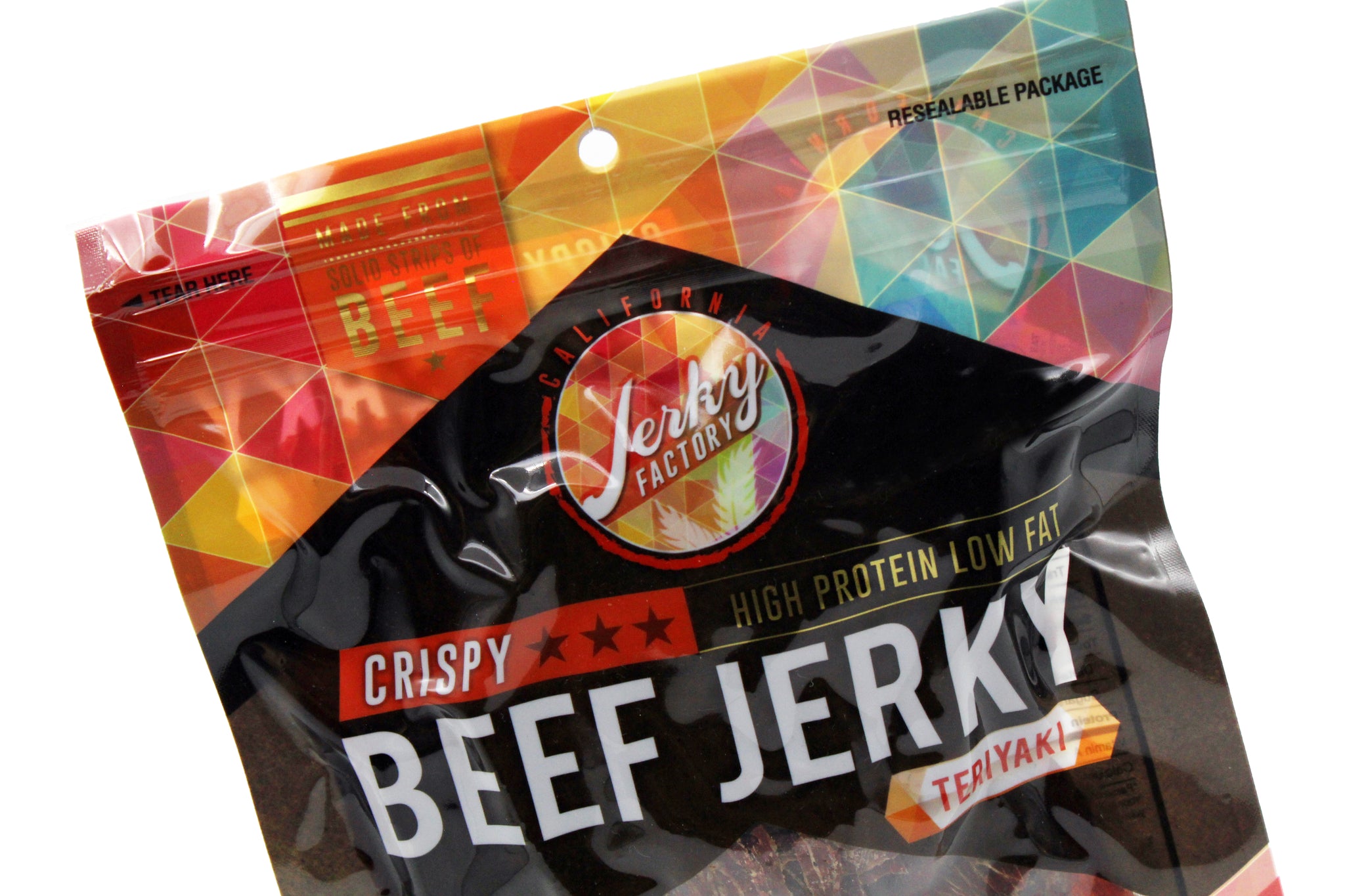 Crispy Beef Jerky - Teriyaki – California Jerky Factory